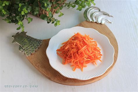 당근볶음 만드는법 수미네반찬 삼색나물