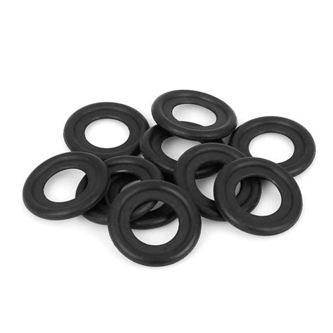 Washer Drain Pan Meajoo 10pcs M12 Oil Drain Plug Gasket Rubber Crush