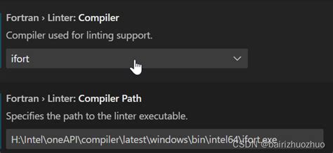 在vs Code中使用 Intel Oneapi Fortran 和cvscode Oneapi Csdn博客