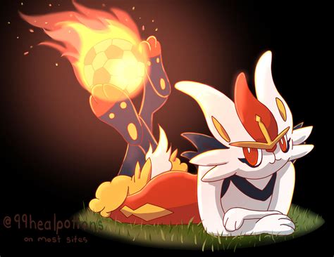 Cinderace Fanart By 99healpotions On Deviantart