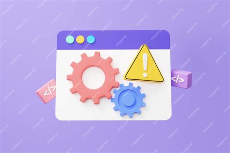 Premium Photo Coding Language Website Development Floating On Purple Background Software