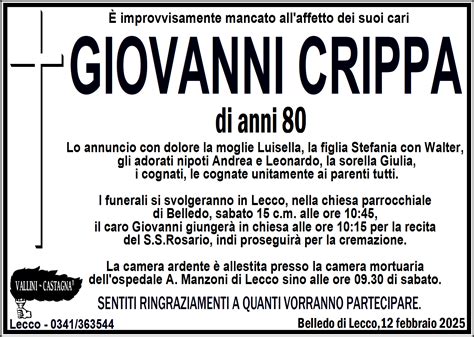 Crippa Giovanni Vallini And Castagna