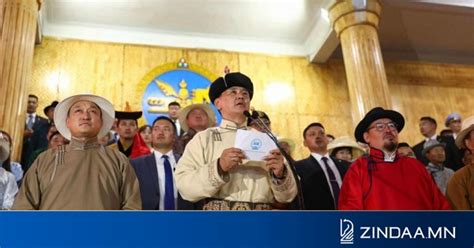 Ерөнхийлөгч У Хүрэлсүх Үндэсний их баяр наадмыг хааж үг хэллээ