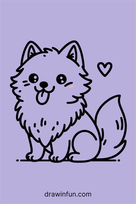 🐺37 Easy Cute Wolf Drawing Ideas Draw In Fun