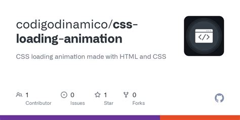 Github Codigodinamicocss Loading Animation Css Loading Animation Made With Html And Css