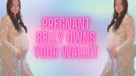 Pregnant Belly Owns Your Wallet Goddess Cassie Clips4sale