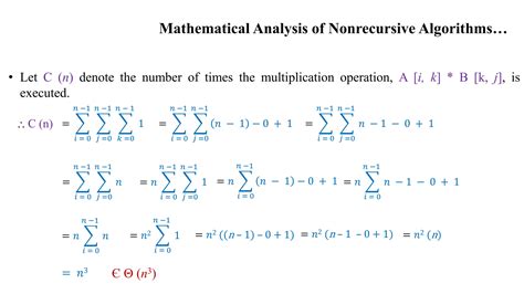 Analysis Framework For Analysis Of Algorithmspdf