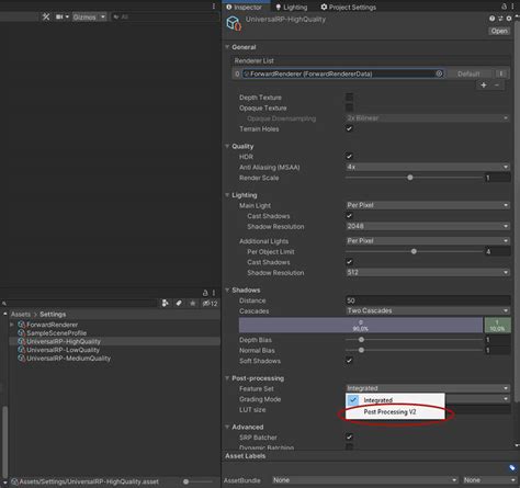 20193 Urp Post Processing Not Working Volumes Questions And Answers Unity Discussions