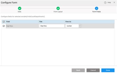 Creating Form Wavemaker Docs
