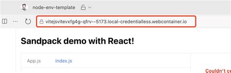 Bad User Experience When Vite React And React Are Used Together · Issue 802 · Codesandbox