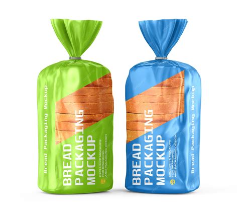 Premium Psd Bread Packaging Mockup Design
