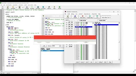Alp For Addition Of 16 Bit Series Video 7 Emu8086 Assembly