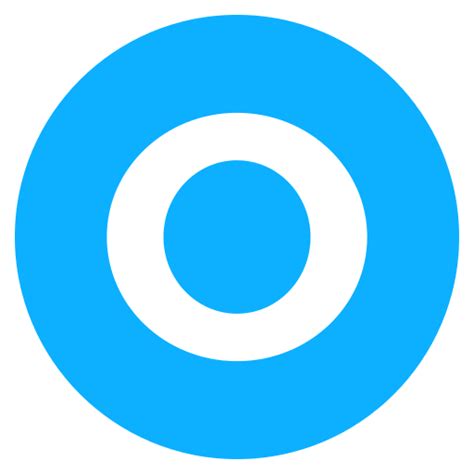 Letter O Generic Color Fill Icon