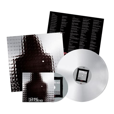 Nothing Lasts Forever Silver Colour Vinyl Signed Cd Signed By