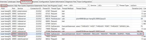 HANA Alert Host CPU Usage