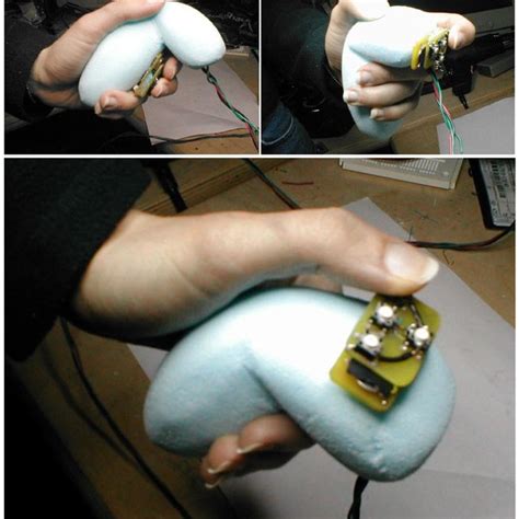 Navigation Controller With The Wireless Buttons Placed In A Variety Of