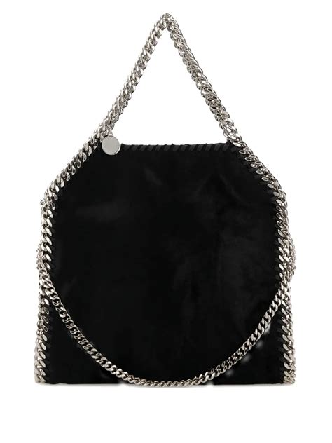 Stella Mccartney Mini Falabella Tote Bag Black Farfetch