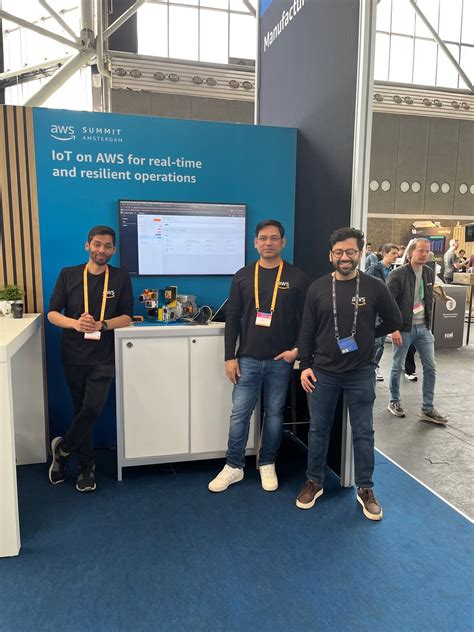 Amit Singh On Linkedin Aws Aws Awssummit Monitron Amsterdam Iot