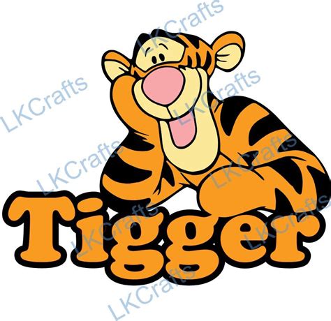 Tigger Svg Png Download Etsy