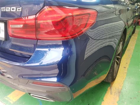 Bmw 앞범퍼 뒷범퍼 긁힘 칠까짐 도색수리 외형복원