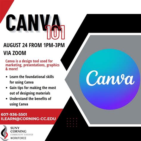 Sunycorningworkforceeducation Weap Canva101 Designgraphics Canvadesign Canvatraining