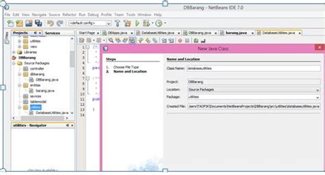 Data Base Di Oracle Tutorial Membuat Aplikasi Inventaris Berbasis Java Menggunakan NetBeans Dan