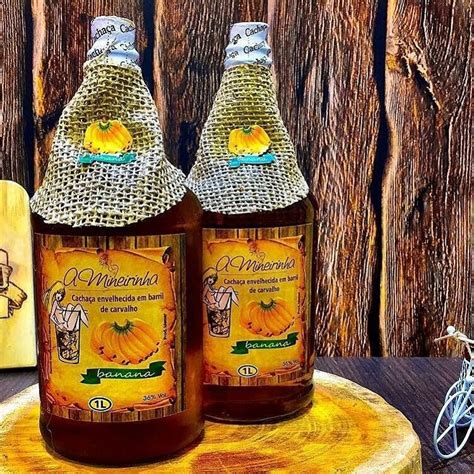 Cachaça Artesanal De Banana A Mineirinha 1 Litro R 60 90 Em