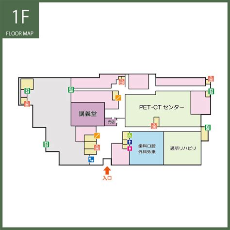 フロアマップ 病院情報 静岡徳洲会病院