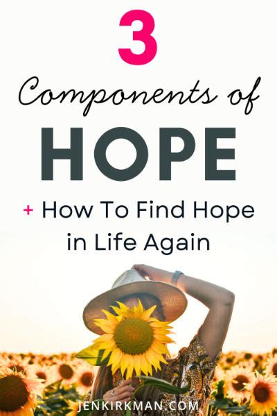 How To Rebuild Hope When Hopelessness Sets In