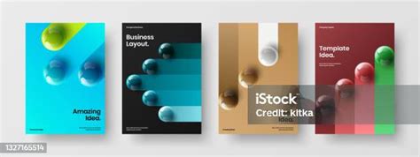 현대 현실 구슬 플래카드 일러스트 세트 원래 엽서 A4 벡터 디자인 컨셉 번들 A4 용지에 대한 스톡 벡터 아트 및 기타 이미지 A4 용지 개념 개체 그룹 Istock