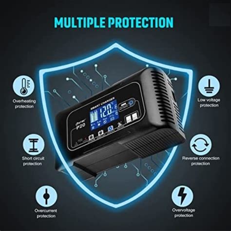 Htrc P20 Smart Battery Charger Robozar