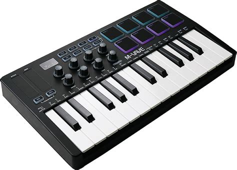 M Vave 25 Key Usb Midi Keyboard Controller With 8 Backlit