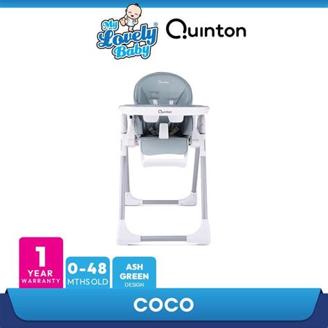 Quinton Coco Multifunction High Chair New Born To 20kg Shopee Malaysia