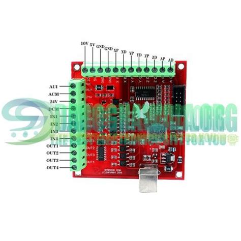 Cnc Usb Mach3 100khz Breakout Board 4 Axis Interface Driver Motion Controller In Pakistan