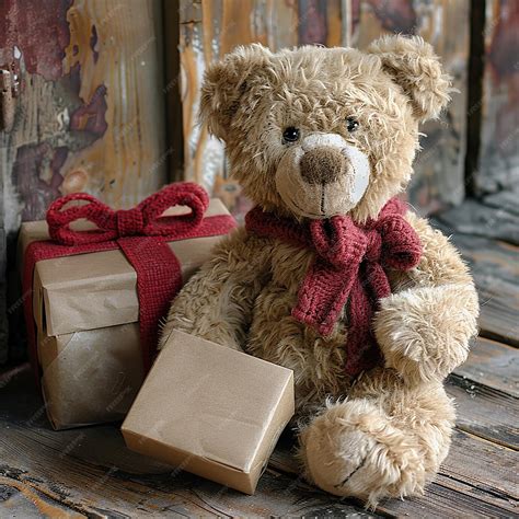 Premium Photo Emotional Surprise T A Teddy Bear Expressing Love