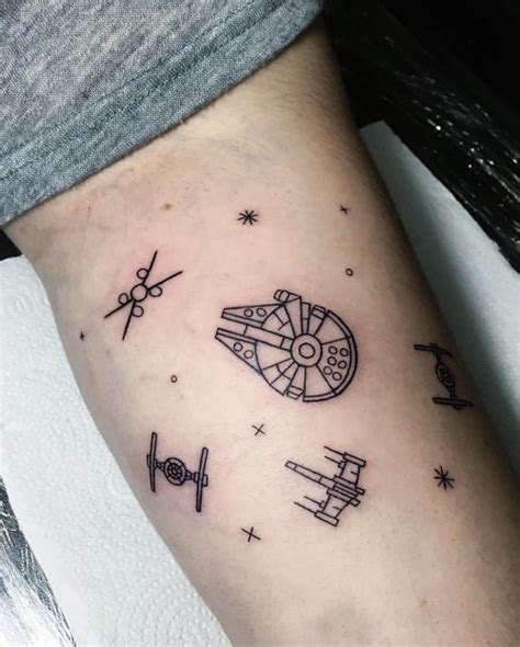 Star Wars Hand Tattoo