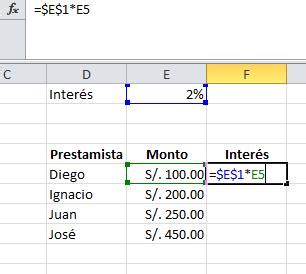 Referencias Absolutas Y Relativas En Excel Excel Paso A Paso Excel Intermedio