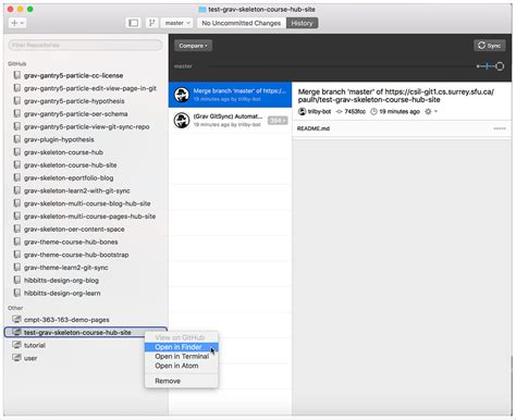 Using GitHub Desktop With GitLab Advanced Topics Reclaim Hosting Community Forums
