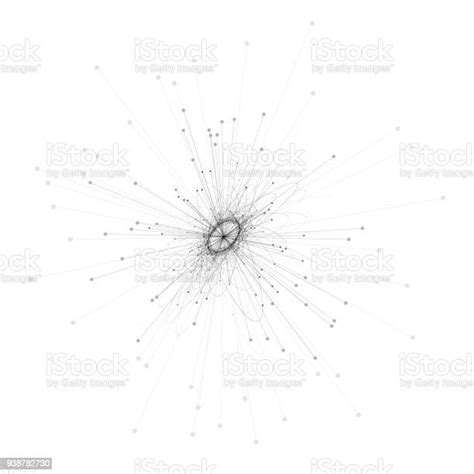 추상 한 분자 분자 구조입니다 과학 또는 분자 또는 원자 배너 브로셔 전단지 등 의료 배경 초등 입자와 원자입니다 벡터 그래픽