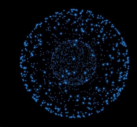 canvas水晶球体旋转动画javascript特效代码 100素材网