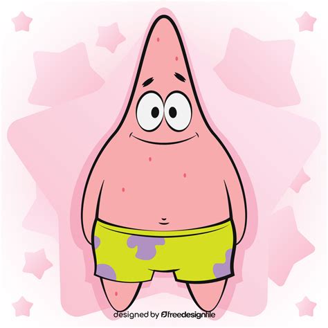 Spongebob Squarepants Patrick Vector Free Download