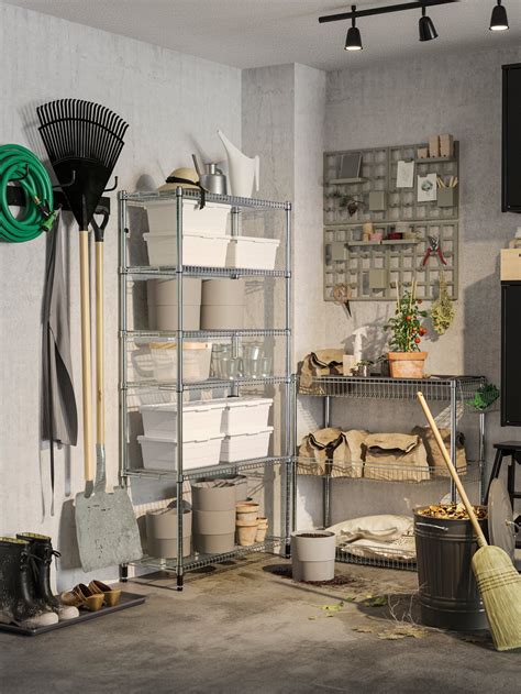 Garage And Förråd Förvaringstips För Förrådet Ikea
