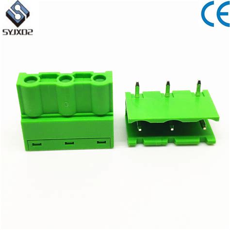 Pins Edgk Mm Pitch Male Type Pcb Pluggable Terminal Block China Connector Terminal Blocks