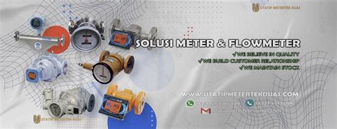 Oval Flow Meter Utatip Metertek Duas