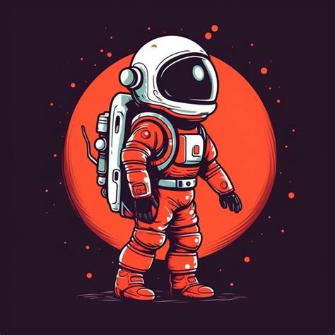 Premium Photo Full Shot Astronaut Wearing Spacesuit