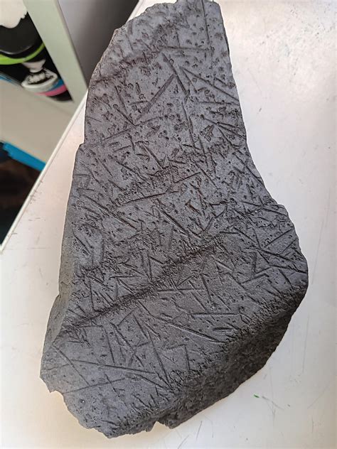 Is This Pattern From Metamorphic Process Or Is It A Fossil R Whatsthisrock