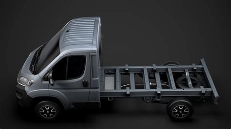 Fiat Ducato Chassis Truck Single Cab 3450wb 2020 3d Model By Creator 3d