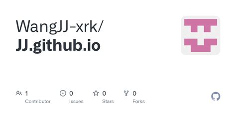 Github Wangjj Xrk