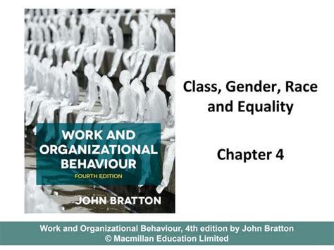 Chapter 04 Class Gender Race And Equalityppt