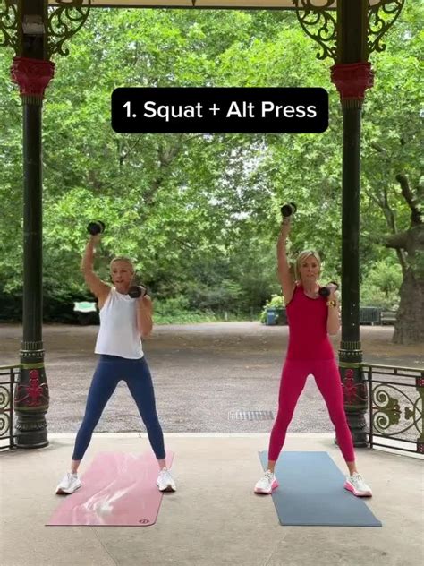 Caroline Idiens And Jenni Falconers Time Efficient 9 Exercise Workout